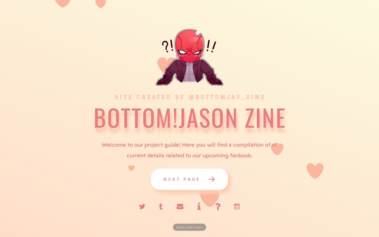 bottom!Jay Zine
